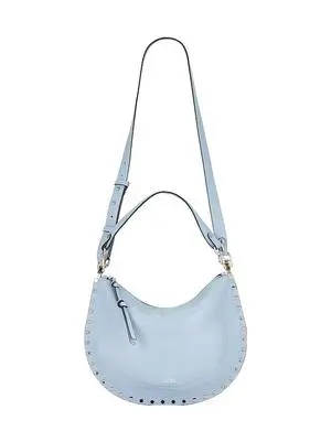 Isabel Marant Oskan Soft Zip Bag - Light Blue