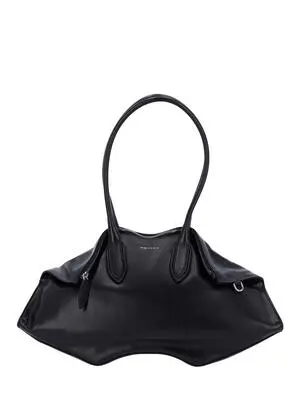 Alexander McQueen Manta Shoulder Bag - Black