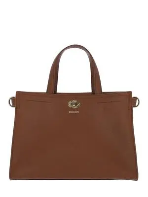 Burberry Small 'cotswolds' Tote Bag - Brown