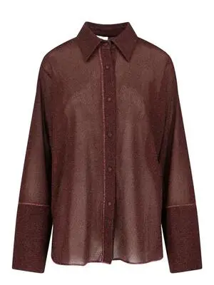 Oseree Lumière Shirt - Brown