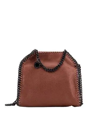 Stella McCartney Micro Falabella Crossbody Bag - Brown