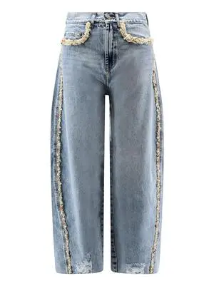 PATBO Denim Wide Leg Jeans