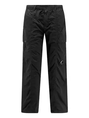 C.P. COMPANY Nylon Cargo Trousers - Black