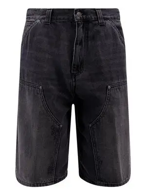 Carhartt Work In Progress Aden Bradenton Denim Bermuda Shorts - Black