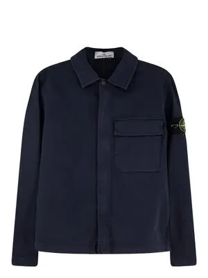 Stone Island Organic Cotton Shirt - Blue