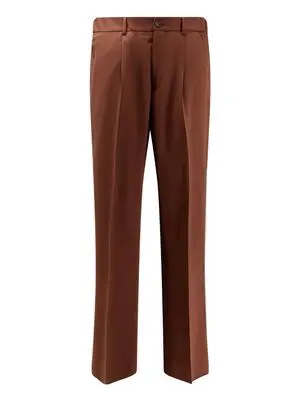 HEVO Torrecanne Virgin Wool Trousers - Brown