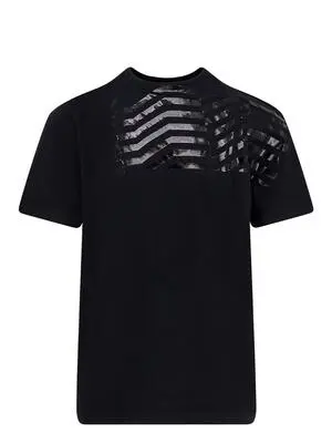 GOLDEN GOOSE Cotton Tshirt - Black