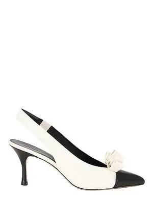 Chloé Alba Slingback Heel - Eggshell