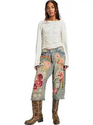 MAGNOLIA PEARL Daphne Cropped Jeans
