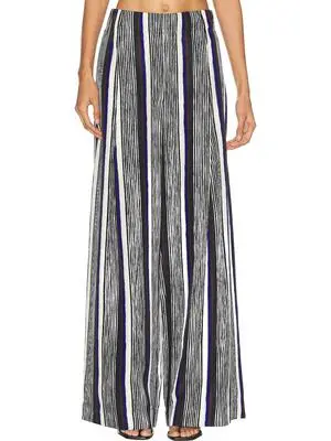 Proenza Schouler Amira Pant - Black Multi