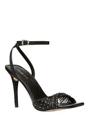 Michael Kors Kiana Embellished Tulle Sandal - Black