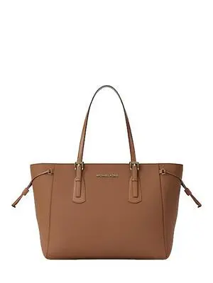 Michael Kors Voyager Large Saffiano Leather Tote Bag - Brown