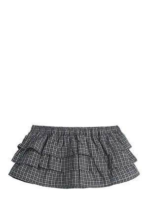 Gimaguas Jardin Mini Shorts - Black Check