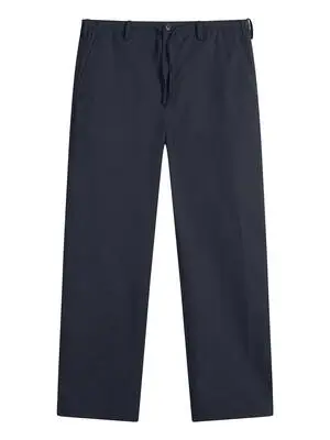 DRIES VAN NOTEN Cotton Wool Wide Leg Trouser