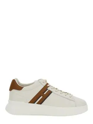 Hogan H580 Laced H Profile Sneakers - White