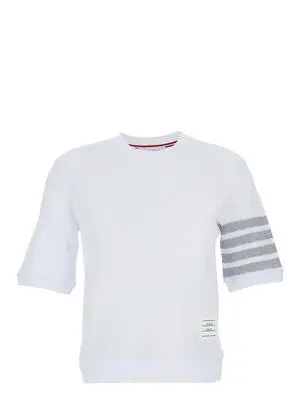 THOM BROWNE Piqué T-Shirt