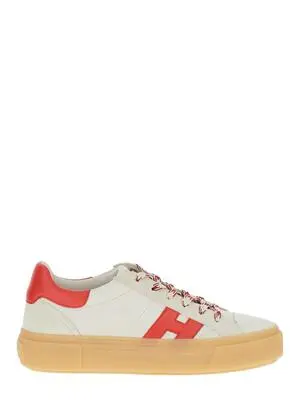 Hogan Crosswind Low Top Sneakers - White