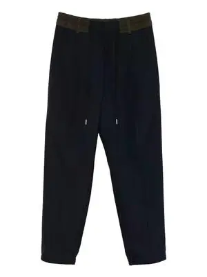 Sacai Drawstring Trousers - Black