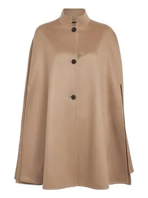Kiton Cashmere Cape Coat - Beige