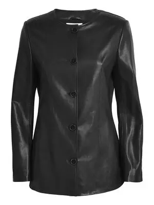 Nour Hammour Lambskin Maud Jacket - Black