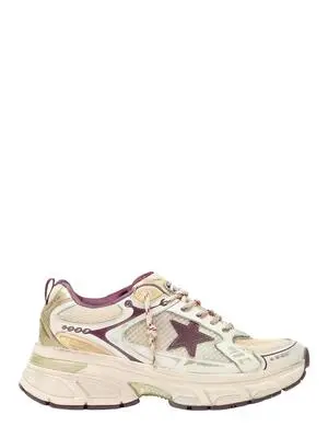 GOLDEN GOOSE Star-embellishment Sneakers - Neutrals