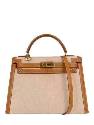 Hermès 1992 32 Kelly Tote Bag - Neutrals