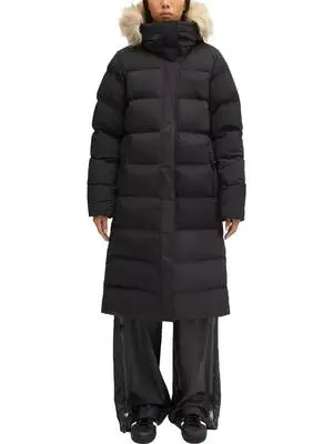 Helly Hansen Aria Long Parka Coat - Black