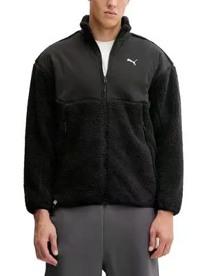 PUMA Tech Relaxed Sherpa Jacket - Black