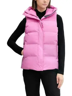 Helly Hansen Hooded Logo Gilet - Pink
