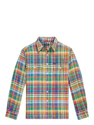 Polo Ralph Lauren Plaid-pattern Shirt - Orange