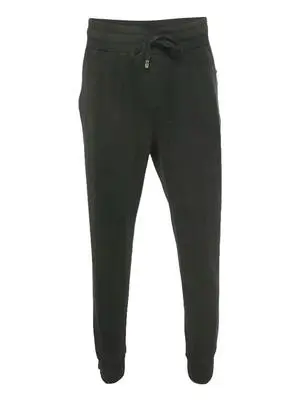 Dolce & Gabbana Drawstring Logo-plaque Track Pants - Black