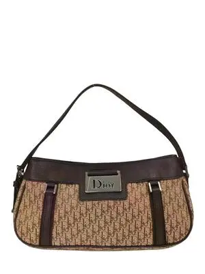 Dior 2005 Street Chic Patterned Shoulder Bag - Neutrals