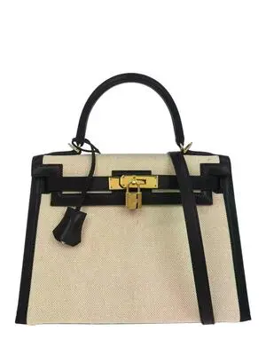 Hermès 2002 28 Kelly Tote Bag - Neutrals
