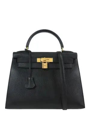 HERMÈS 1999 Kelly 28 Leather Tote Bag