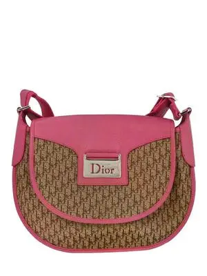 Dior 2005 Trotter Shoulder Bag - Pink