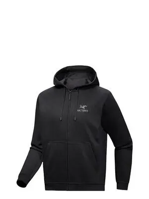 Arc'teryx Emblem Fleece Full-zip Hoodie - Black
