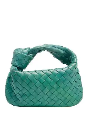 Bottega Veneta Jodie Leather Hobo Bag - Blue