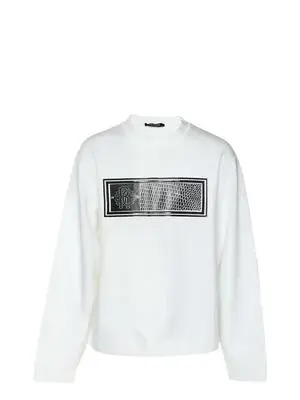 Roberto Cavalli Logo Sweatshirt - White