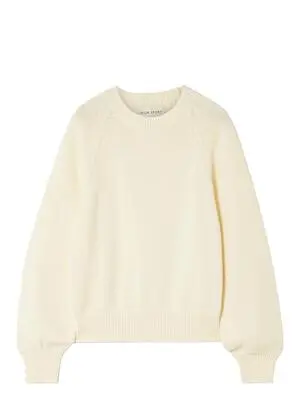 HIGH SPORT Lara Cotton Sweater - Ecru