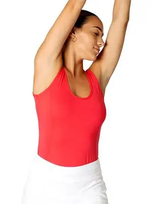 SOFIBELLA Tank Top - Berry Red