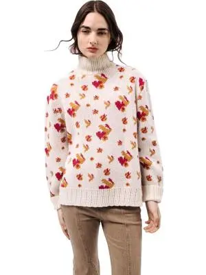 MARGO BARIDON Cielo Sweater - Fuchsia