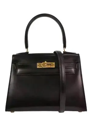 Hermès 1990-2000s Mini Kelly Handbag - Black