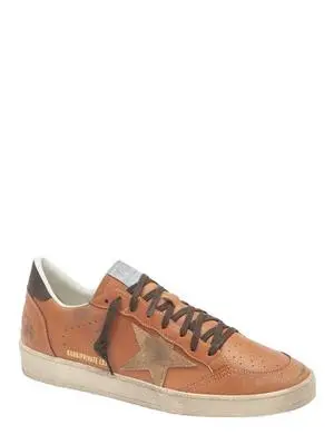 GOLDEN GOOSE Ball Star Sneakers - Brown/dk Brown Beige