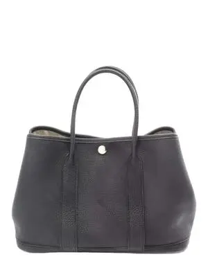 Hermès 2012 Pm Garden Party Handbag - Black