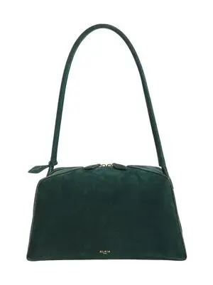 Alaïa Bowling Shoulder Bag - Vert Foret