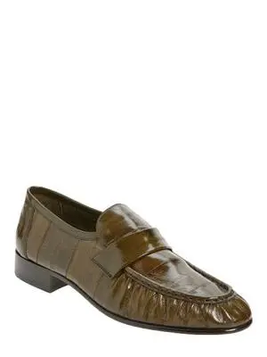 THE ROW Eelskin Leather Loafer
