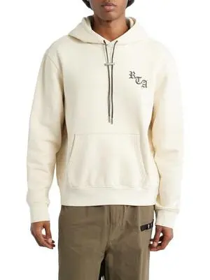 RtA Old English Graphic Hoodie - Sand Old English Ny