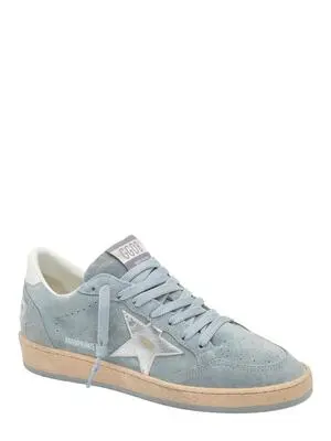 GOLDEN GOOSE Ball Star Sneakers - Blue/silver