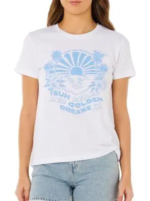 Rip Curl Graphic T-shirt - Optical White