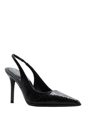 Aldo Pointed Slingback Pumps - Other Black